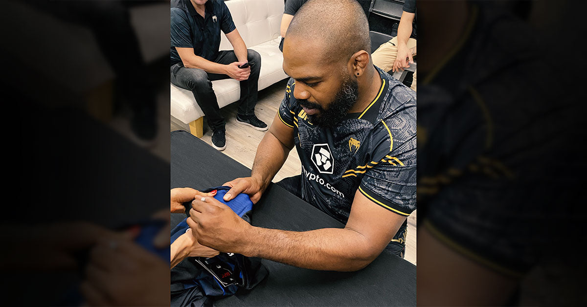 Jon Jones Autographed & Signed Memorabilia | UFC Collectibles