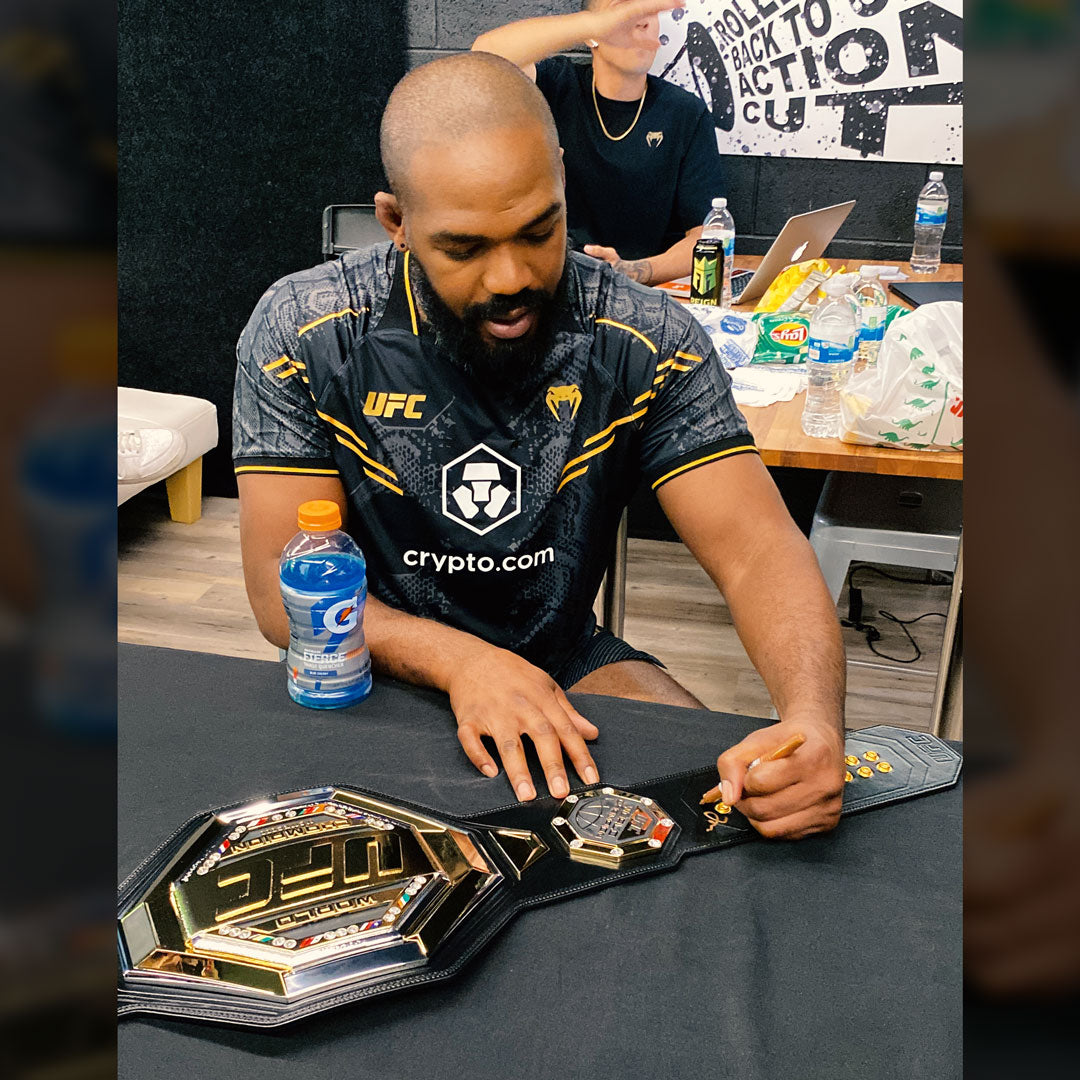 Jon Jones Autographed & Signed Memorabilia | UFC Collectibles