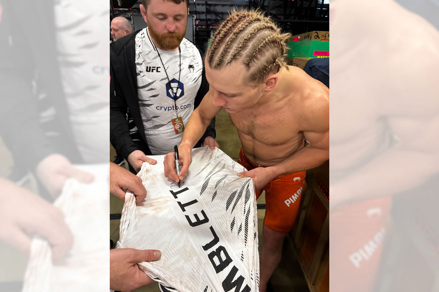 Paddy Pimblett Signed UFC Memorabilia | UFC Collectibles