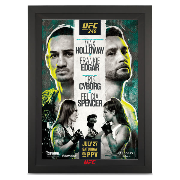 Signed UFC Fight Posters | Autographed UFC Event Posters | UFC ...