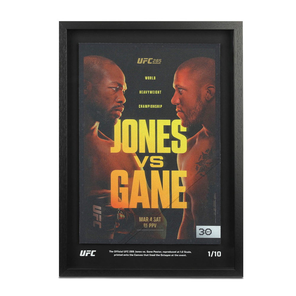 UFC 285: Jones vs Gane Limited Edition Canvas Poster