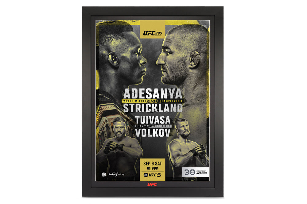 Signed UFC Fight Posters | Autographed UFC Event Posters | UFC ...