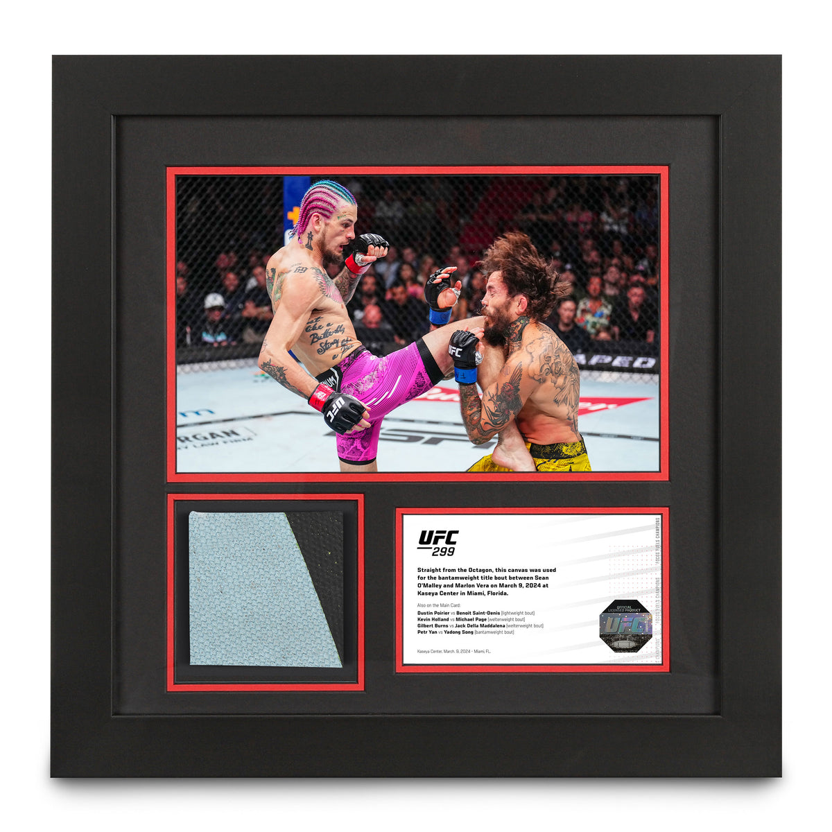 UFC 299 Memorabilia | UFC 299 Official Poster & Fight Worn Gear | UFC ...