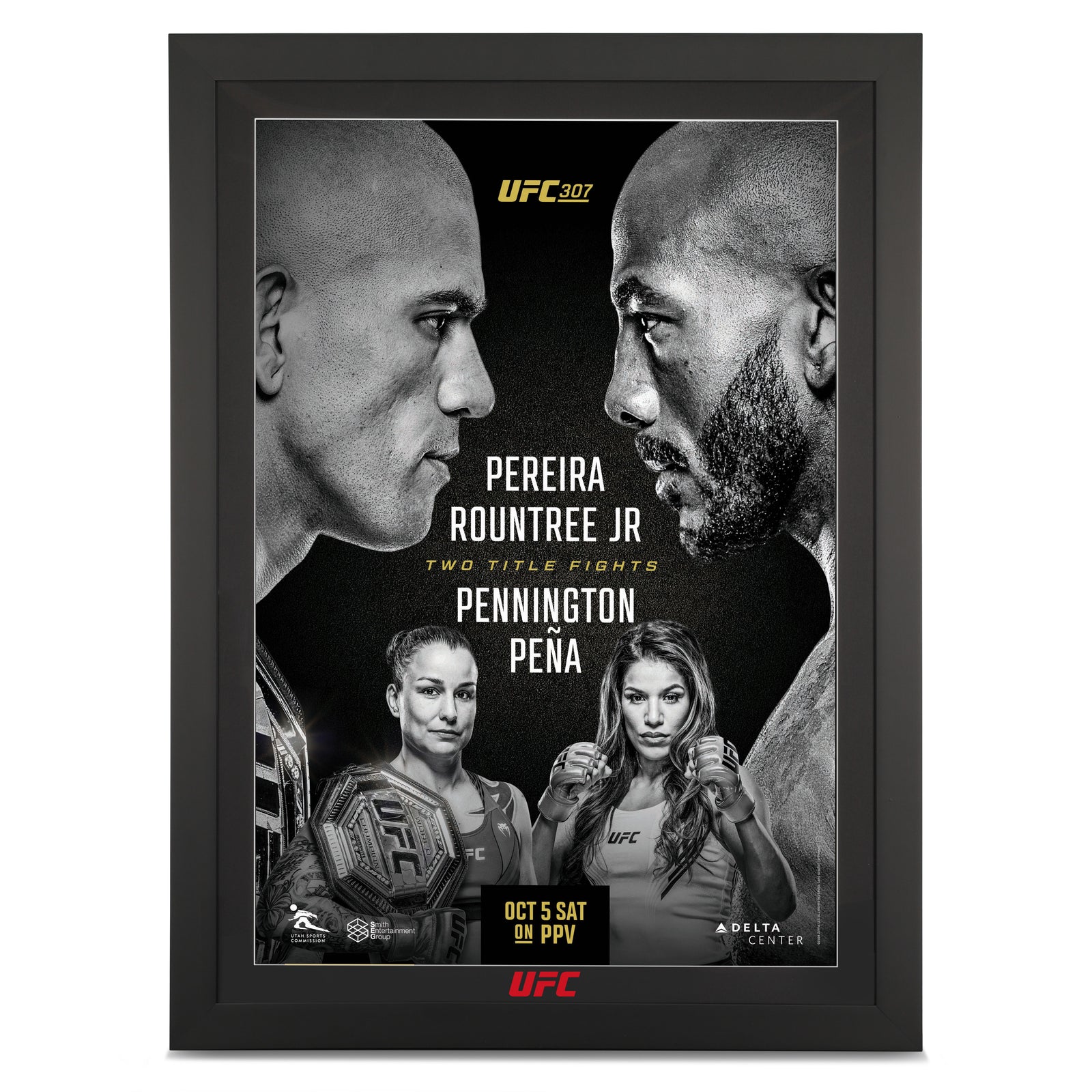 Signed UFC Fight Posters | Autographed UFC Event Posters | UFC Collectibles