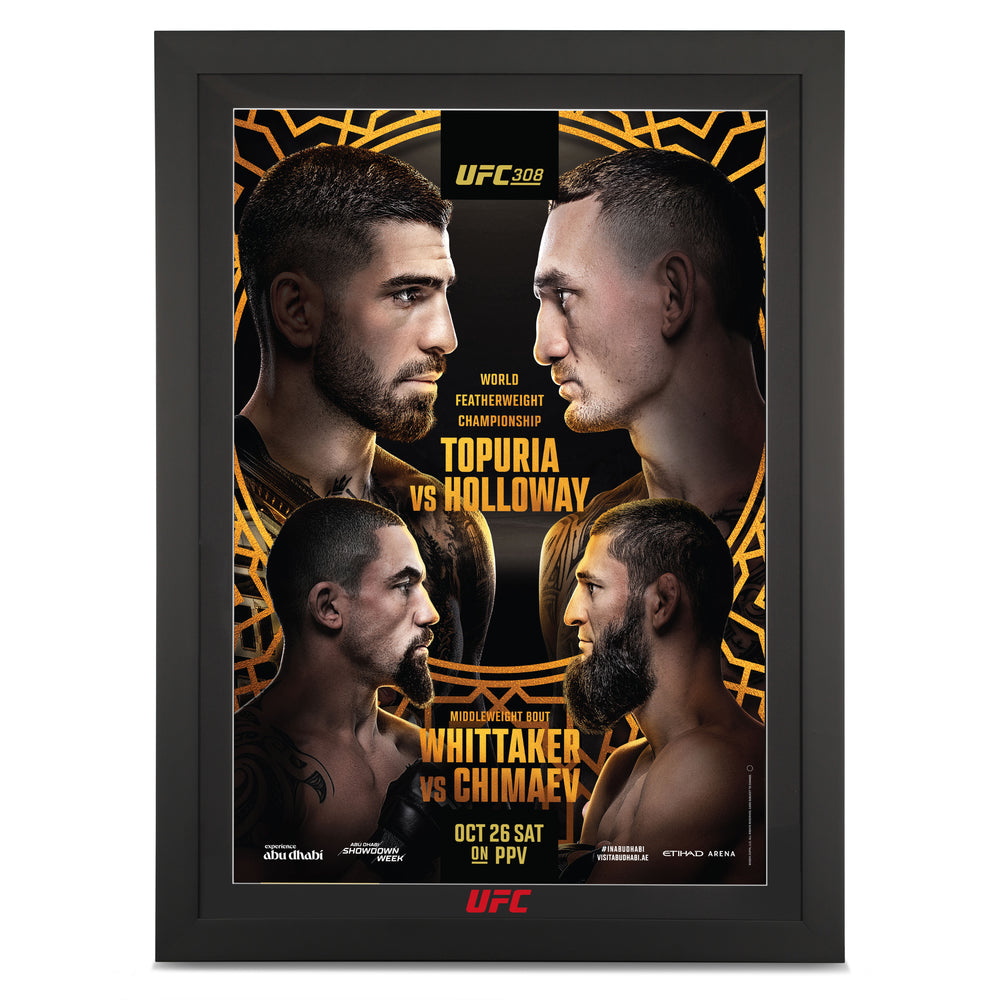 Signed UFC Fight Posters | Autographed UFC Event Posters | UFC Collectibles