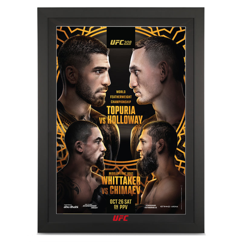 Signed UFC Fight Posters | Autographed UFC Event Posters | UFC Collectibles
