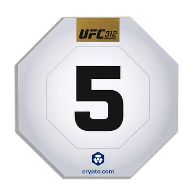 Official UFC Round Cards | Event Used | UFC Collectibles