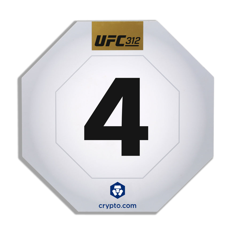 Official UFC Round Cards | Event Used | UFC Collectibles