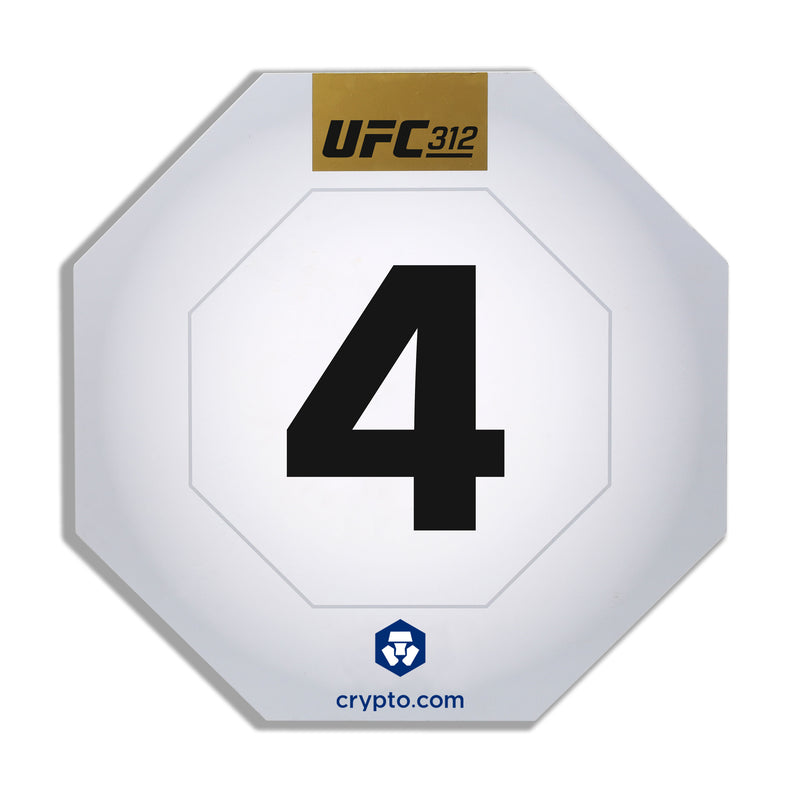 Official UFC Round Cards | Event Used | UFC Collectibles