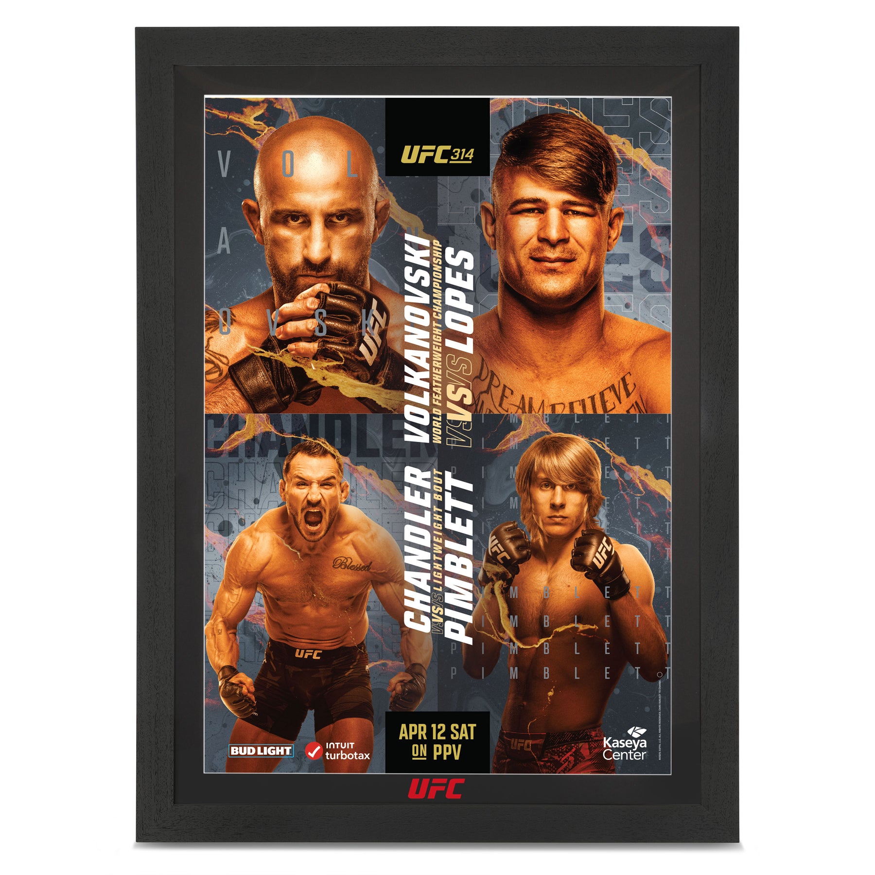 Signed UFC Fight Posters | UFC Event Poster | UFC Collectibles