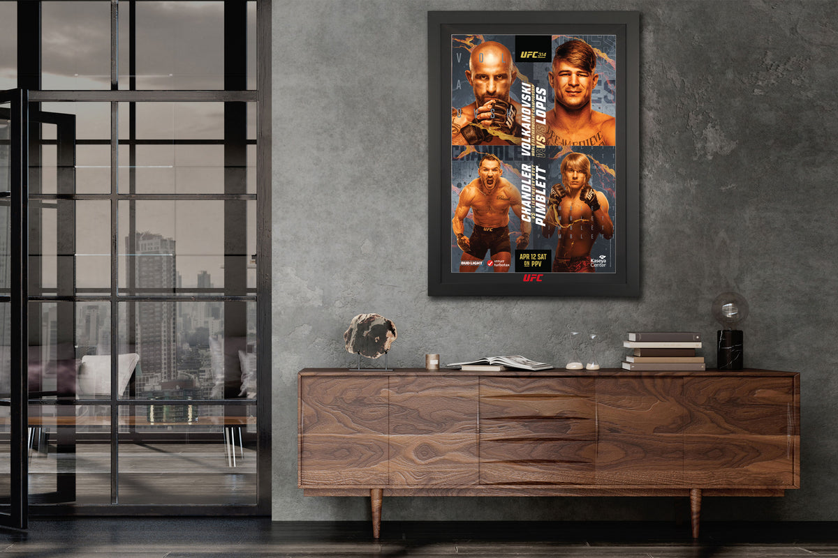 Signed UFC Fight Posters | UFC Event Poster | UFC Collectibles