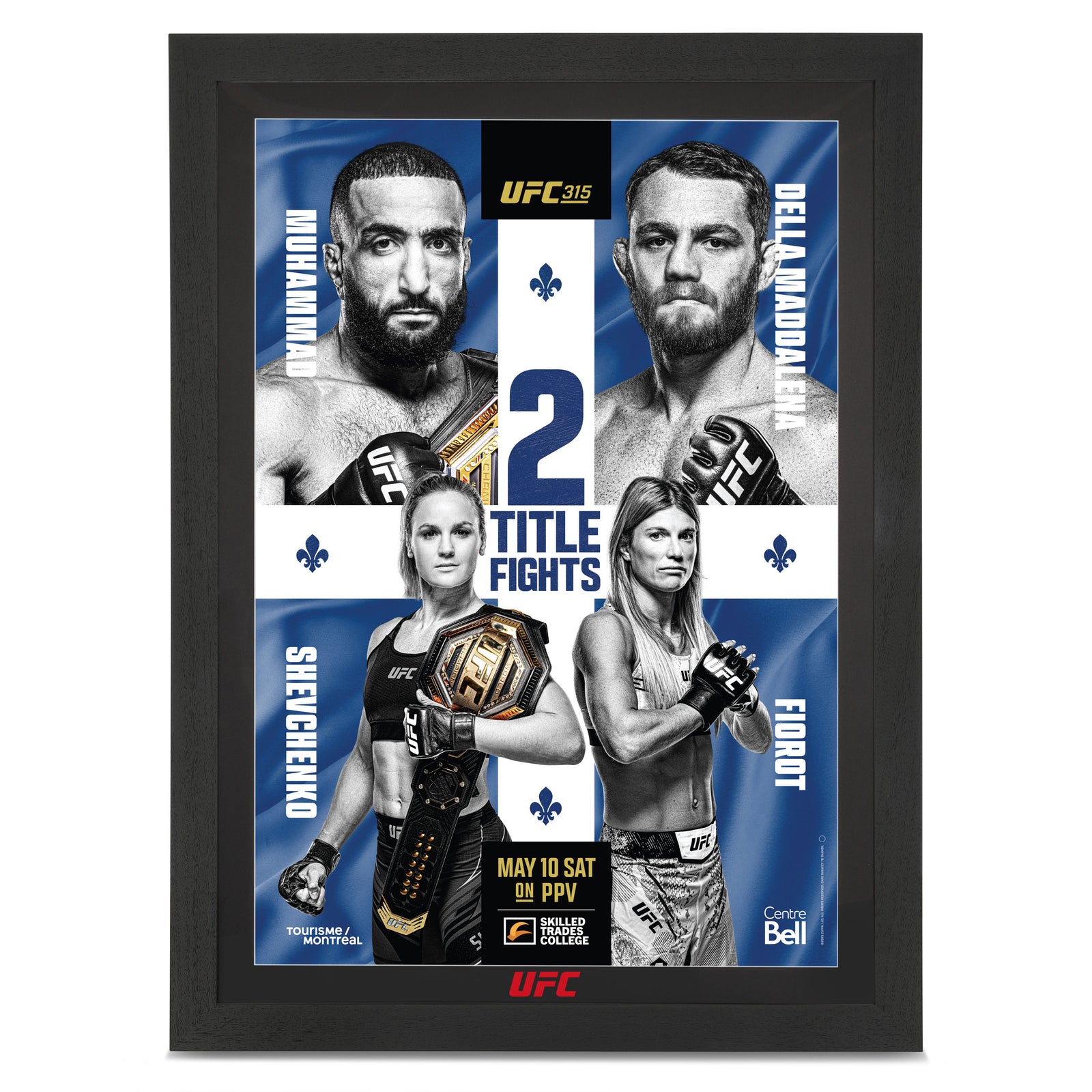 Signed UFC Fight Posters | UFC Event Poster | UFC Collectibles