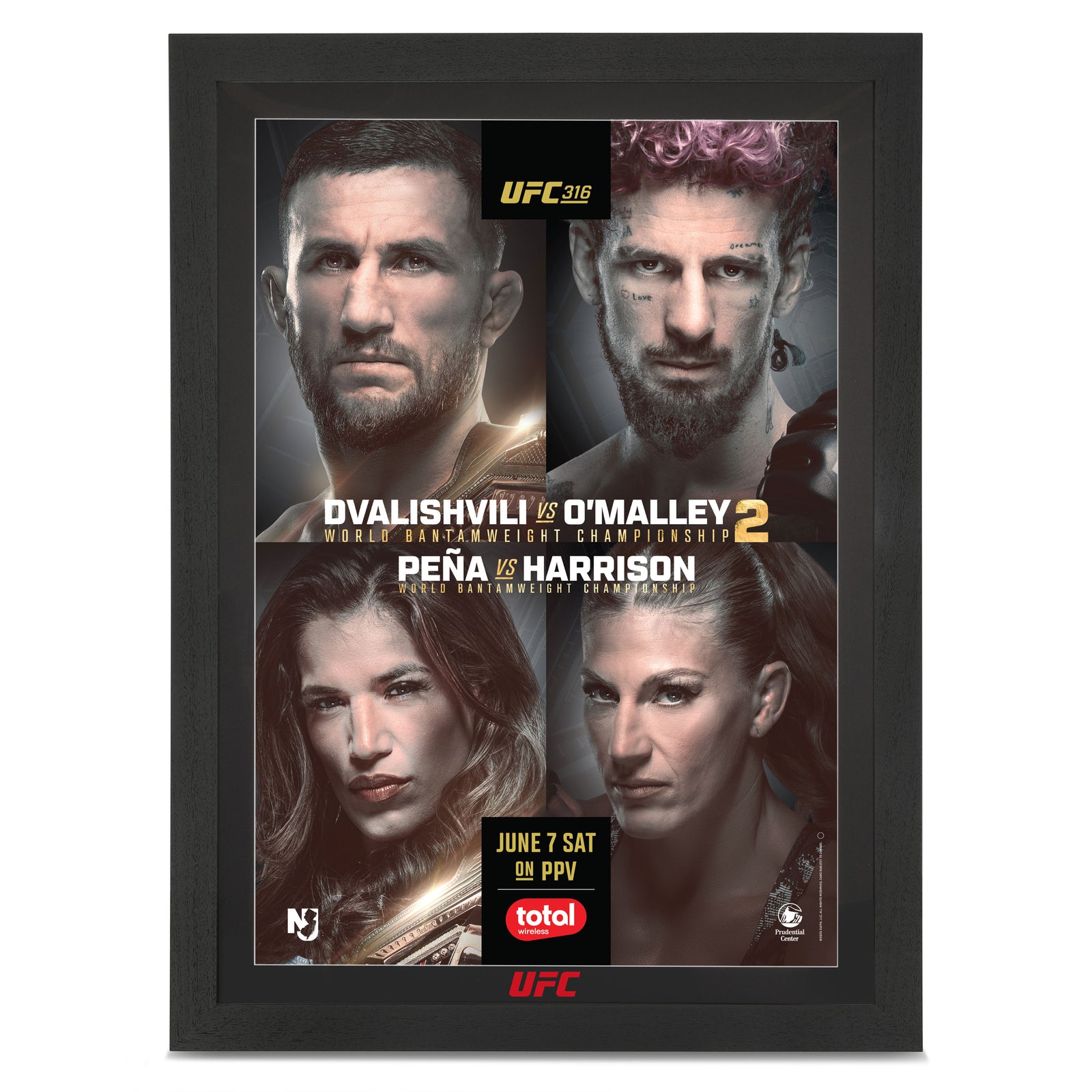 Signed UFC Fight Posters | UFC Event Poster | UFC Collectibles