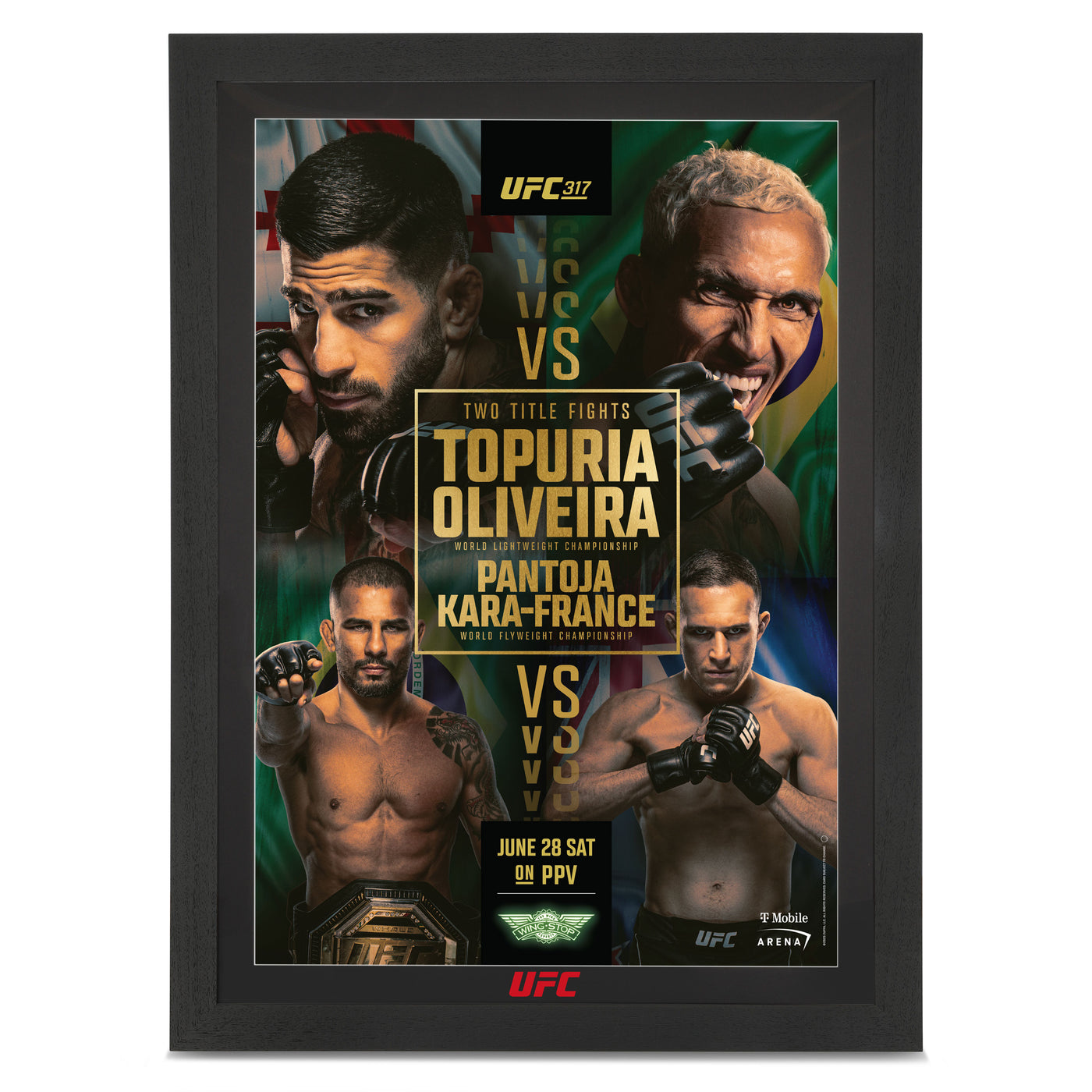 Signed UFC Fight Posters | UFC Event Poster | UFC Collectibles