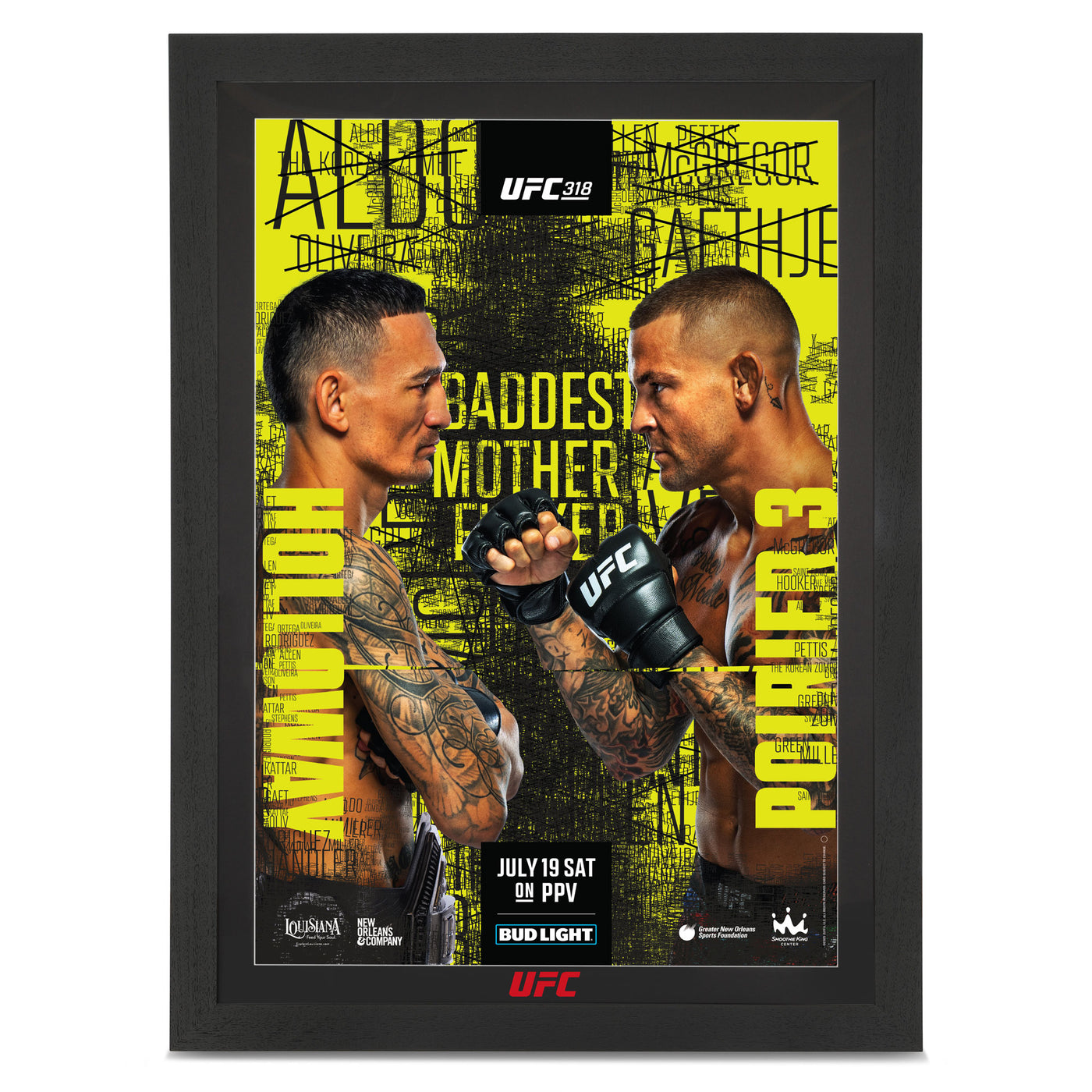 Signed UFC Fight Posters | UFC Event Poster | UFC Collectibles
