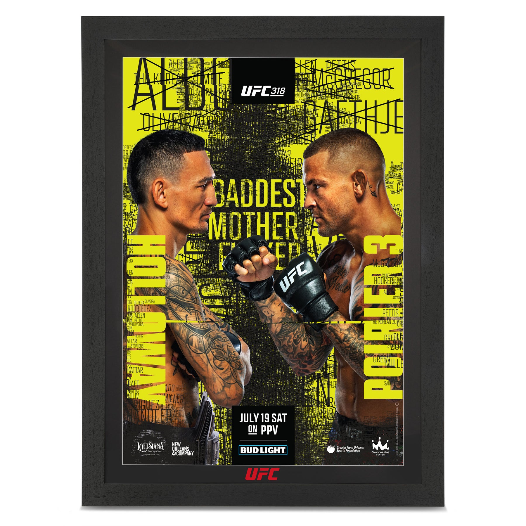 Signed UFC Fight Posters | UFC Event Poster | UFC Collectibles