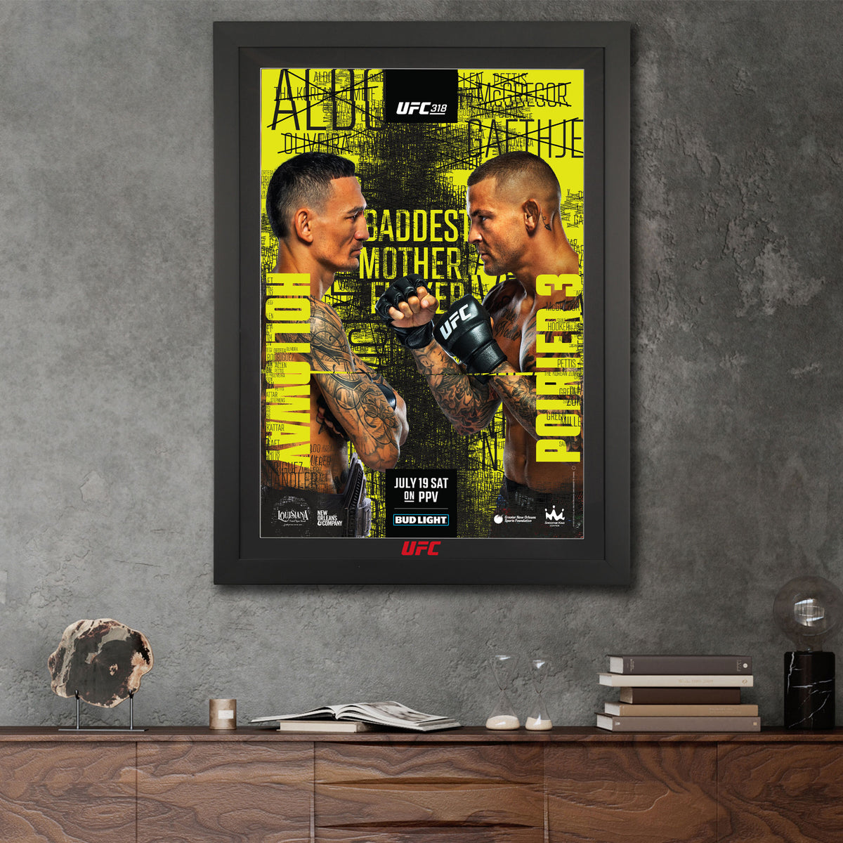 Signed UFC Fight Posters | UFC Event Poster | UFC Collectibles