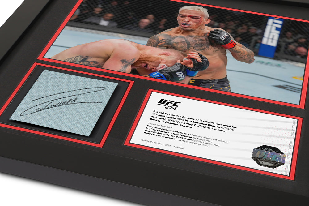 UFC Event Canvas Framed
