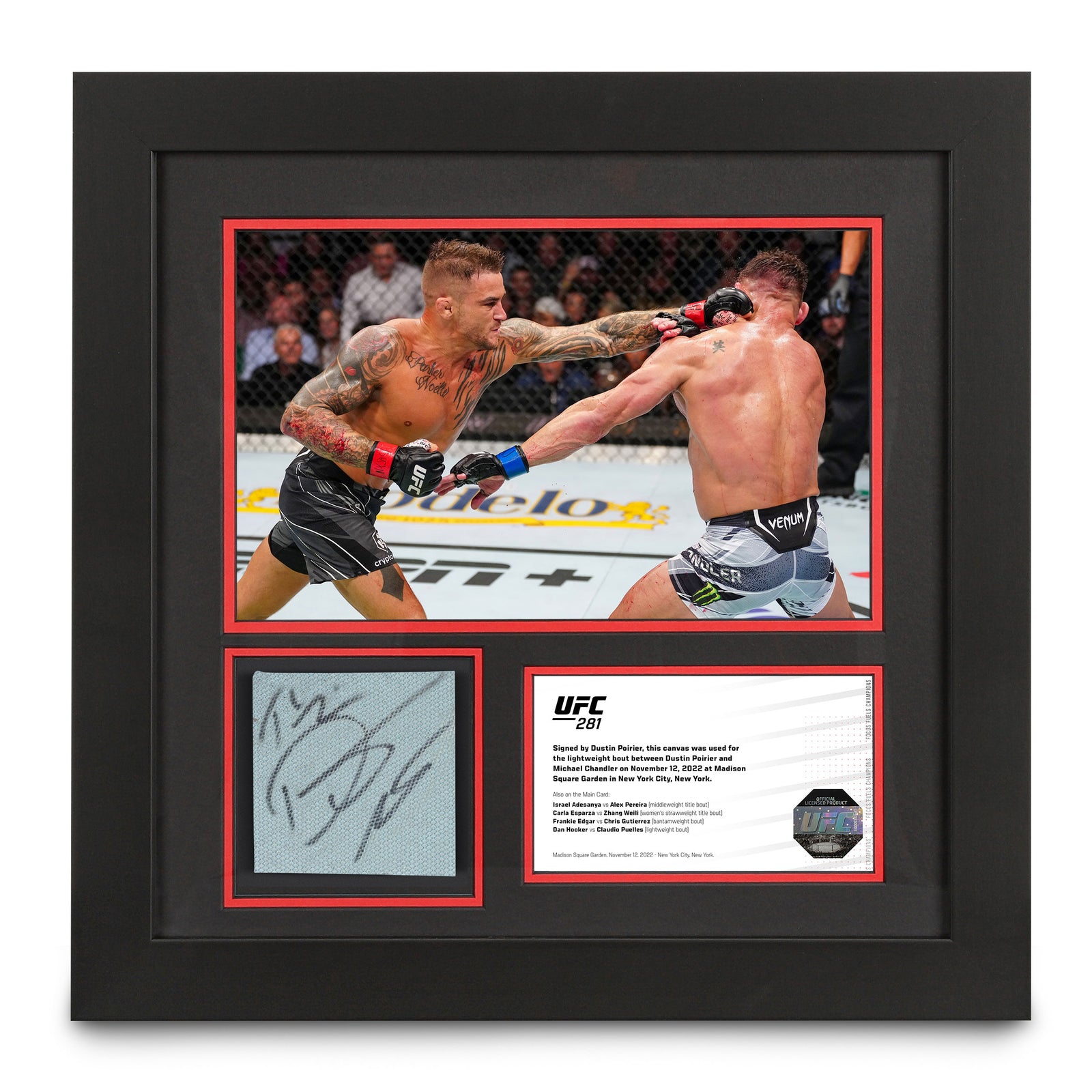 Dustin Poirier Merch | Signed Dustin Poirier Memorabilia | UFC Collectibles