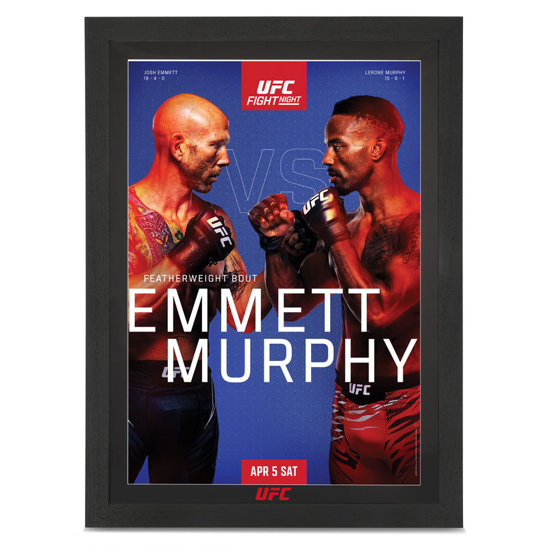 Signed UFC Fight Posters | UFC Event Poster | UFC Collectibles