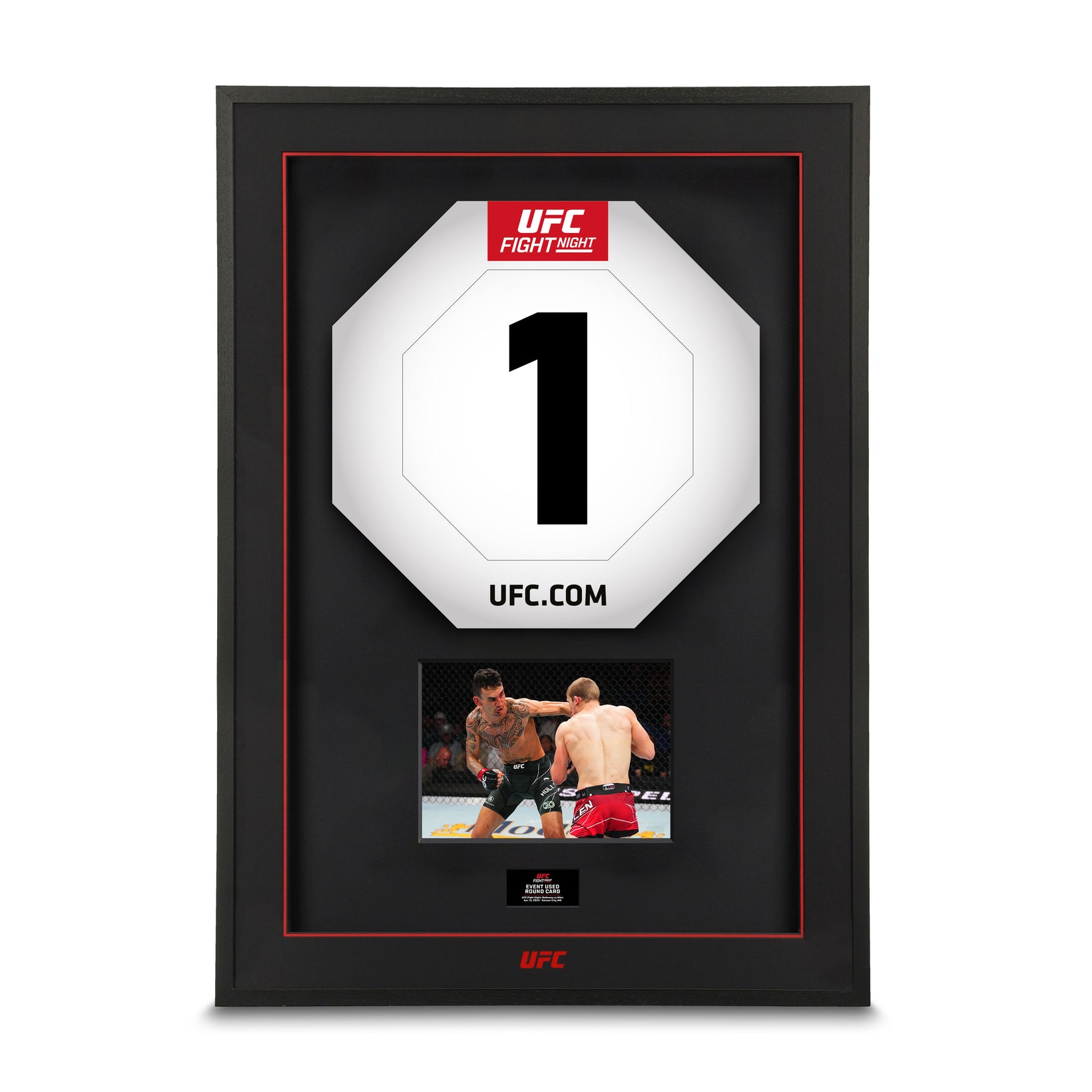 UFC Round Cards