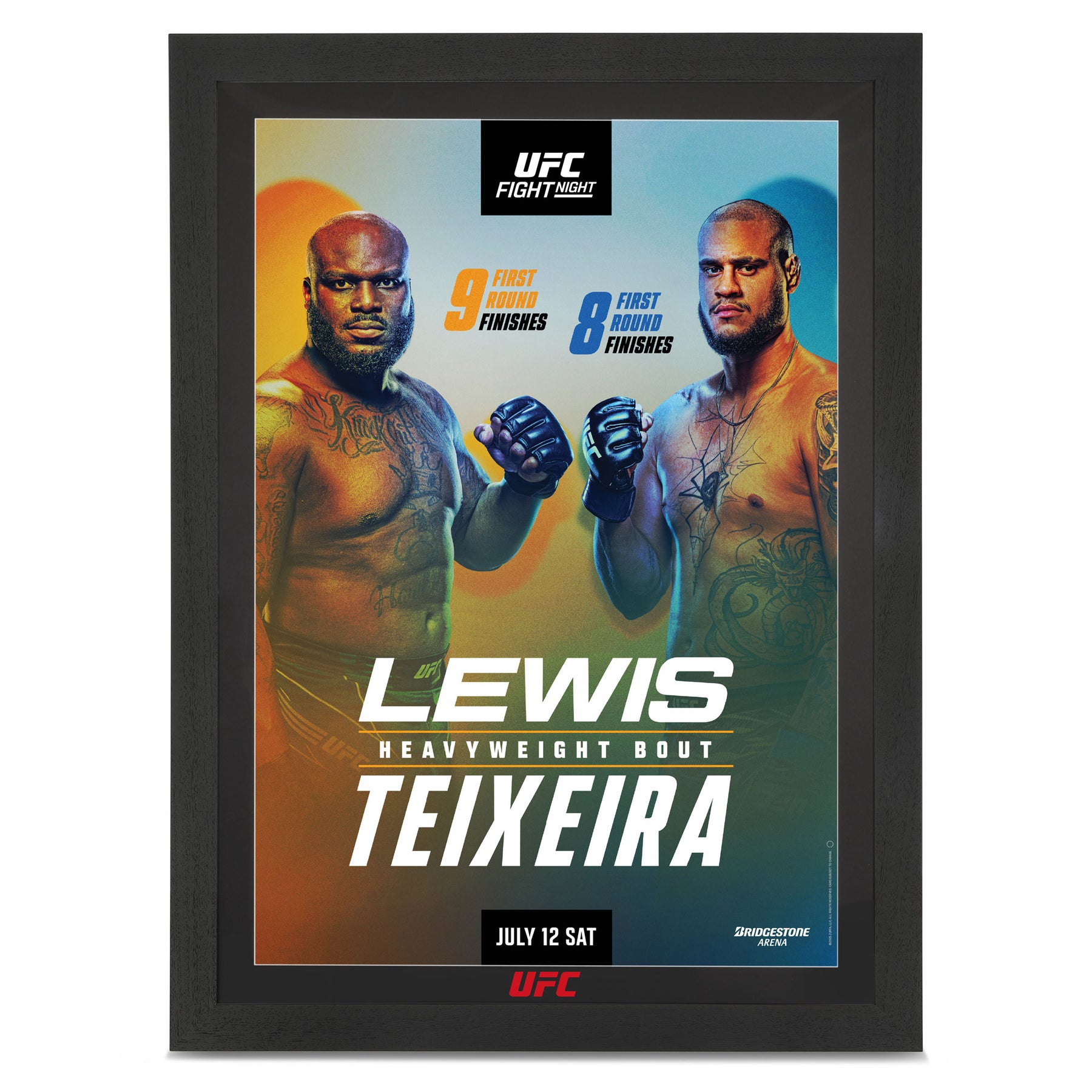 Derrick Lewis Signed Merch & Memorabilia | UFC Collectibles