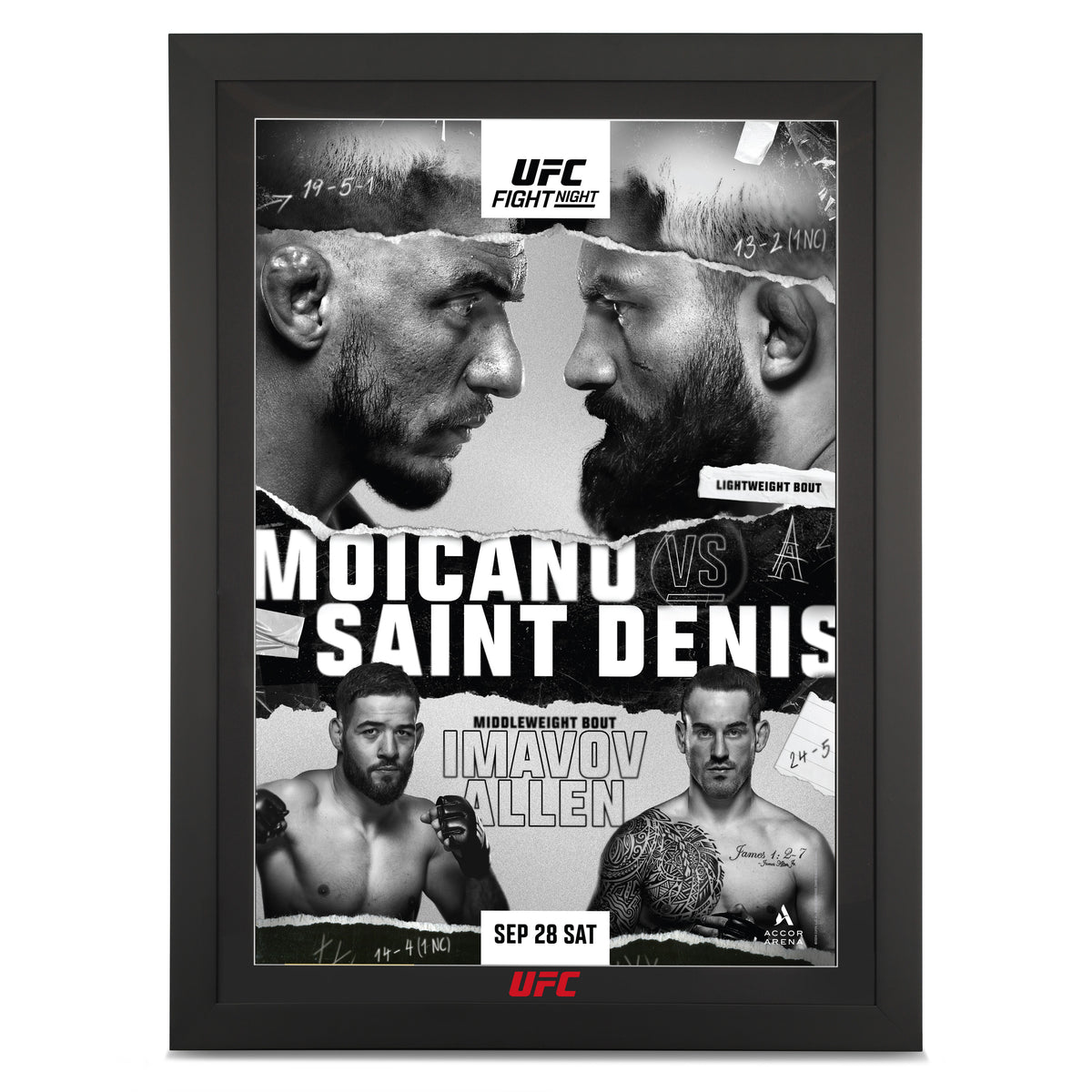 Signed UFC Fight Posters | Autographed UFC Event Posters | UFC Collectibles