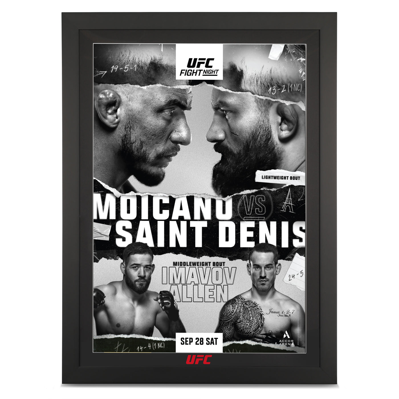 Signed UFC Fight Posters | Autographed UFC Event Posters | UFC Collectibles