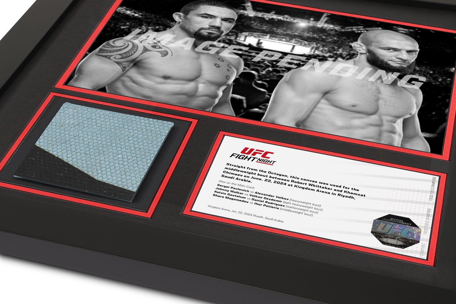 Khamzat Chimaev Merch | Signed Khamzat Chimaev Memorabilia | UFC ...