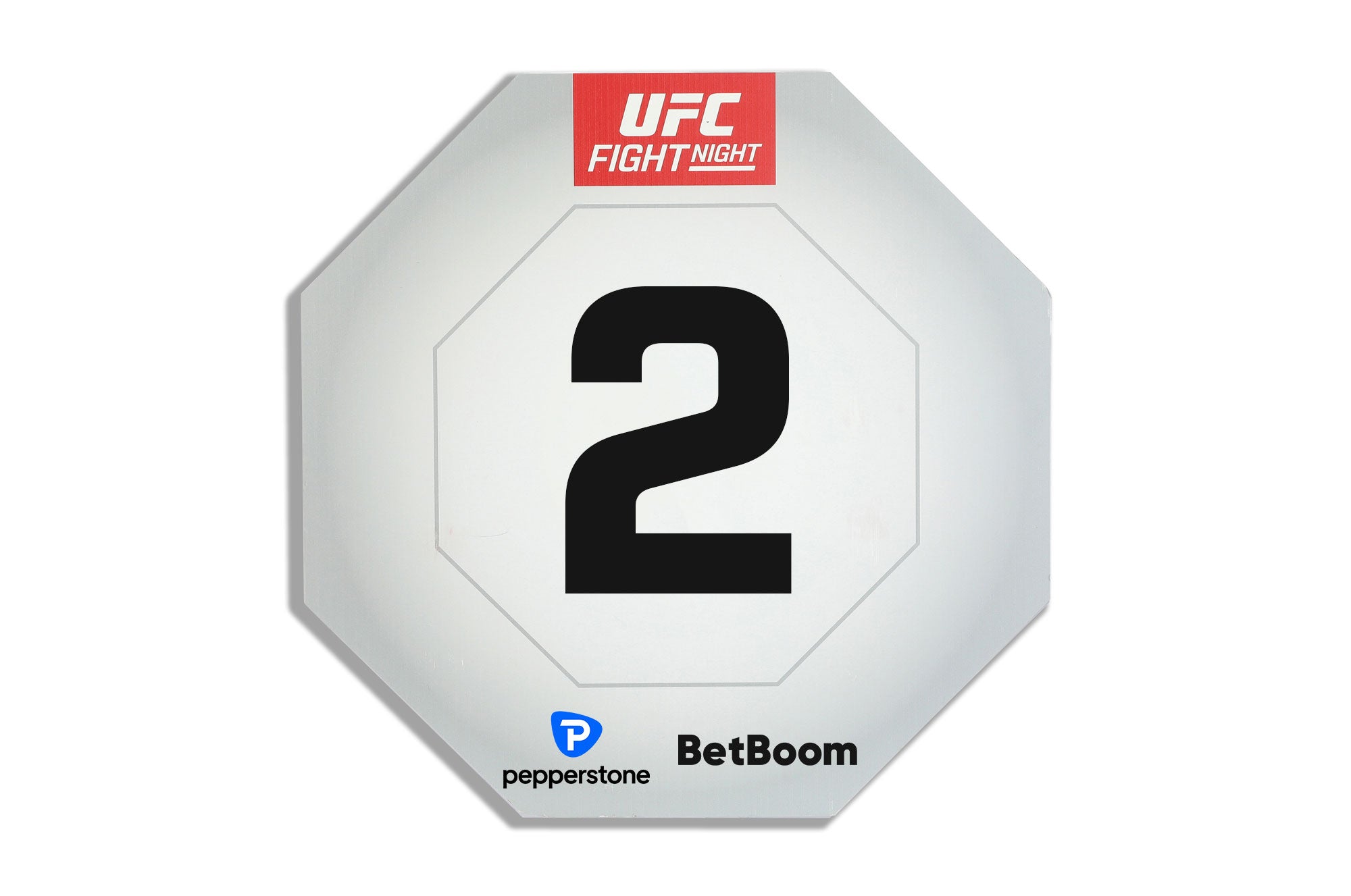 UFC Fight Night: Moreno vs Erceg Event Used Round Two Card