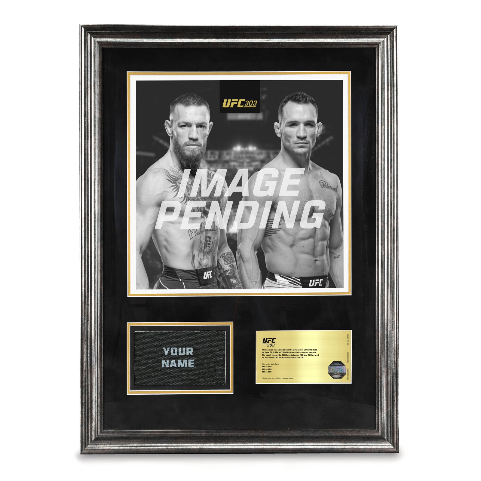 UFC Name on Canvas | UFC Collectibles