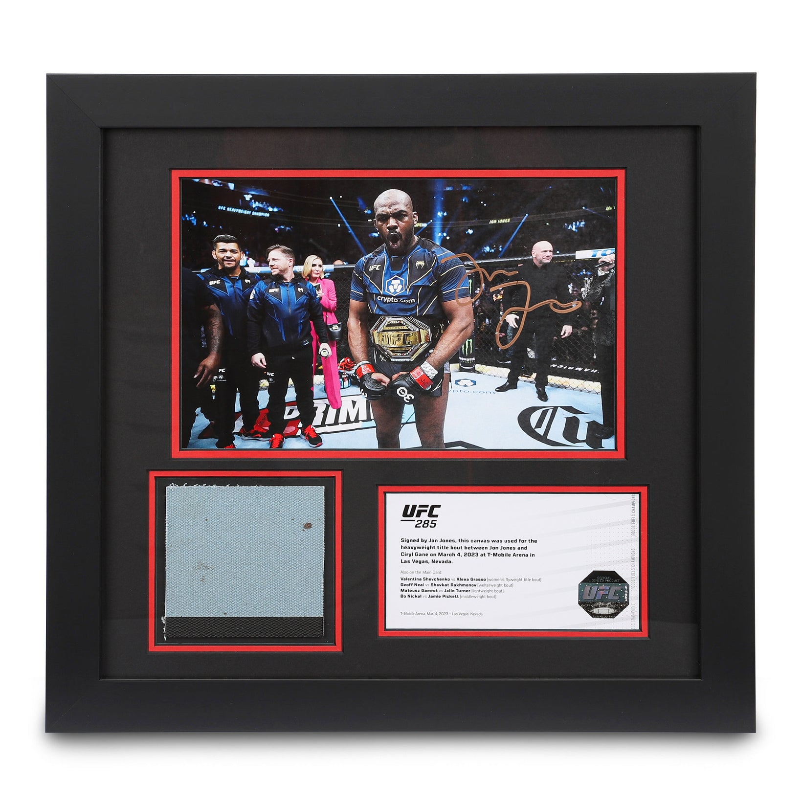 Jon Jones Autographed & Signed Memorabilia | UFC Collectibles