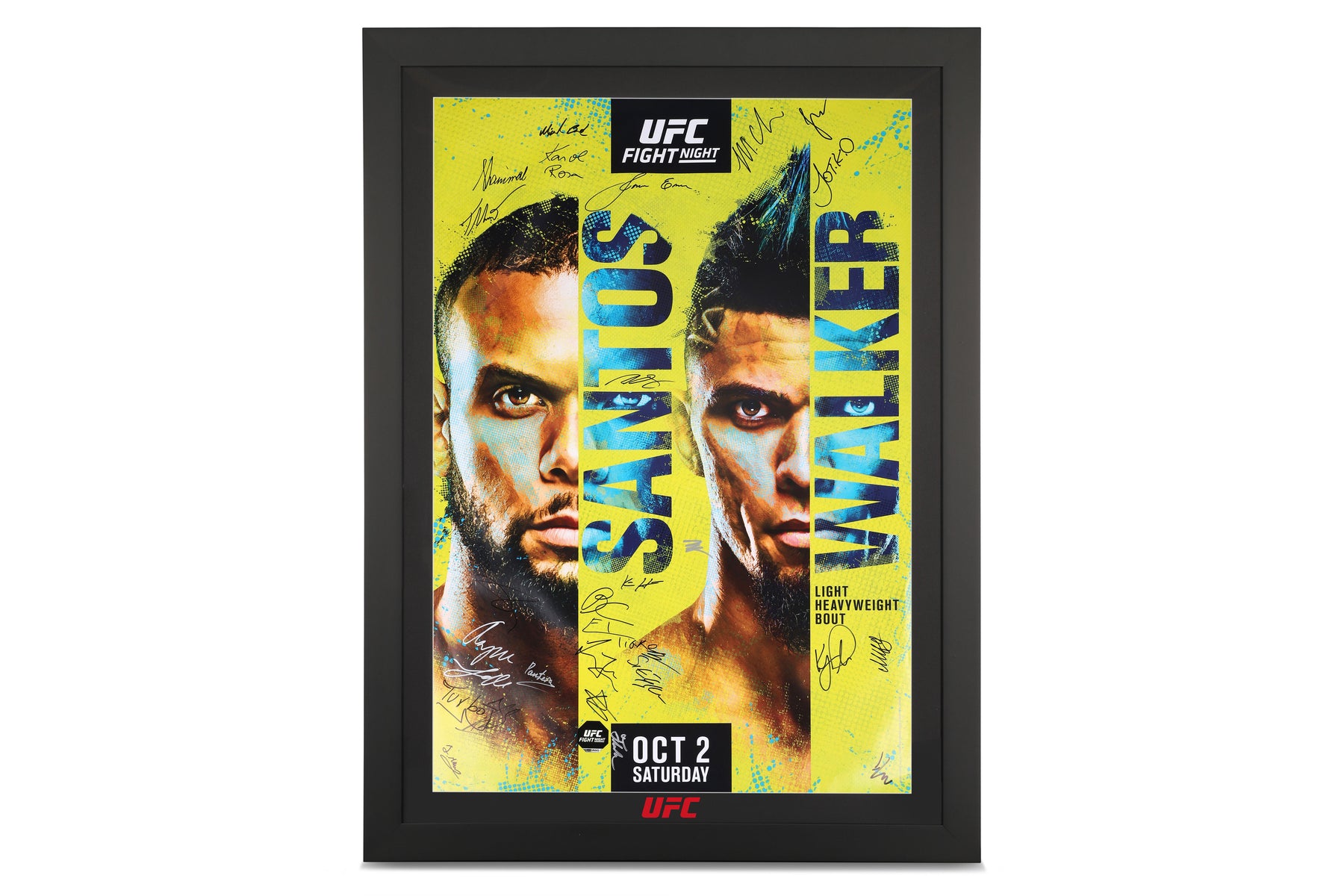 Signed UFC Fight Posters | Autographed UFC Event Posters | UFC ...