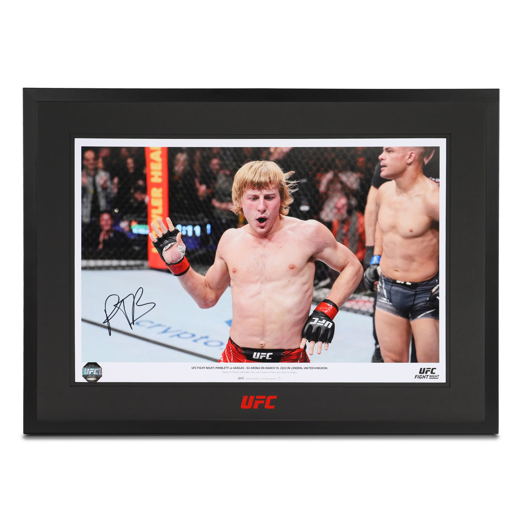 Paddy Pimblett Autographed & Signed Memorabilia | UFC Collectibles