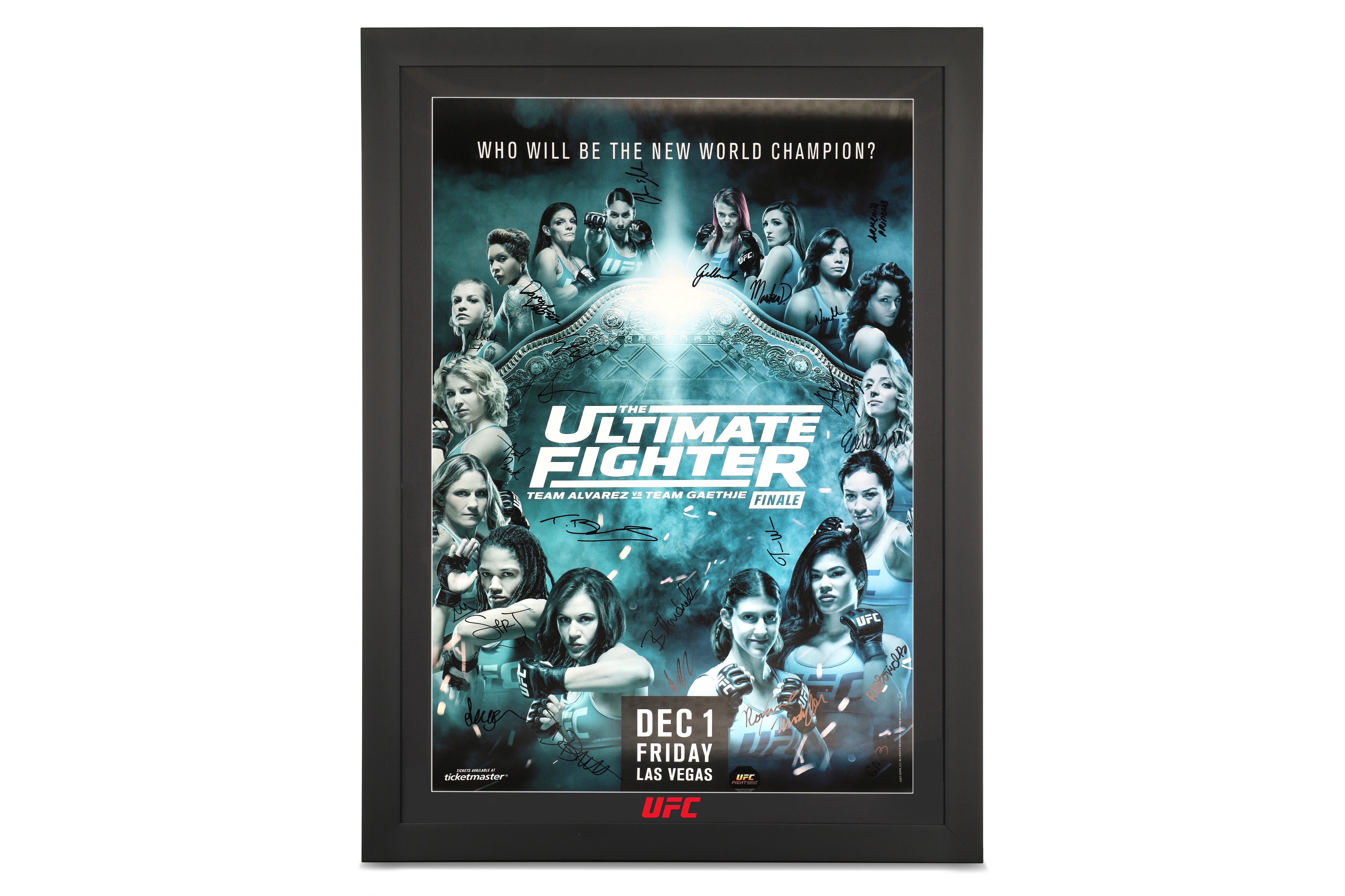 ufc collectibles poster