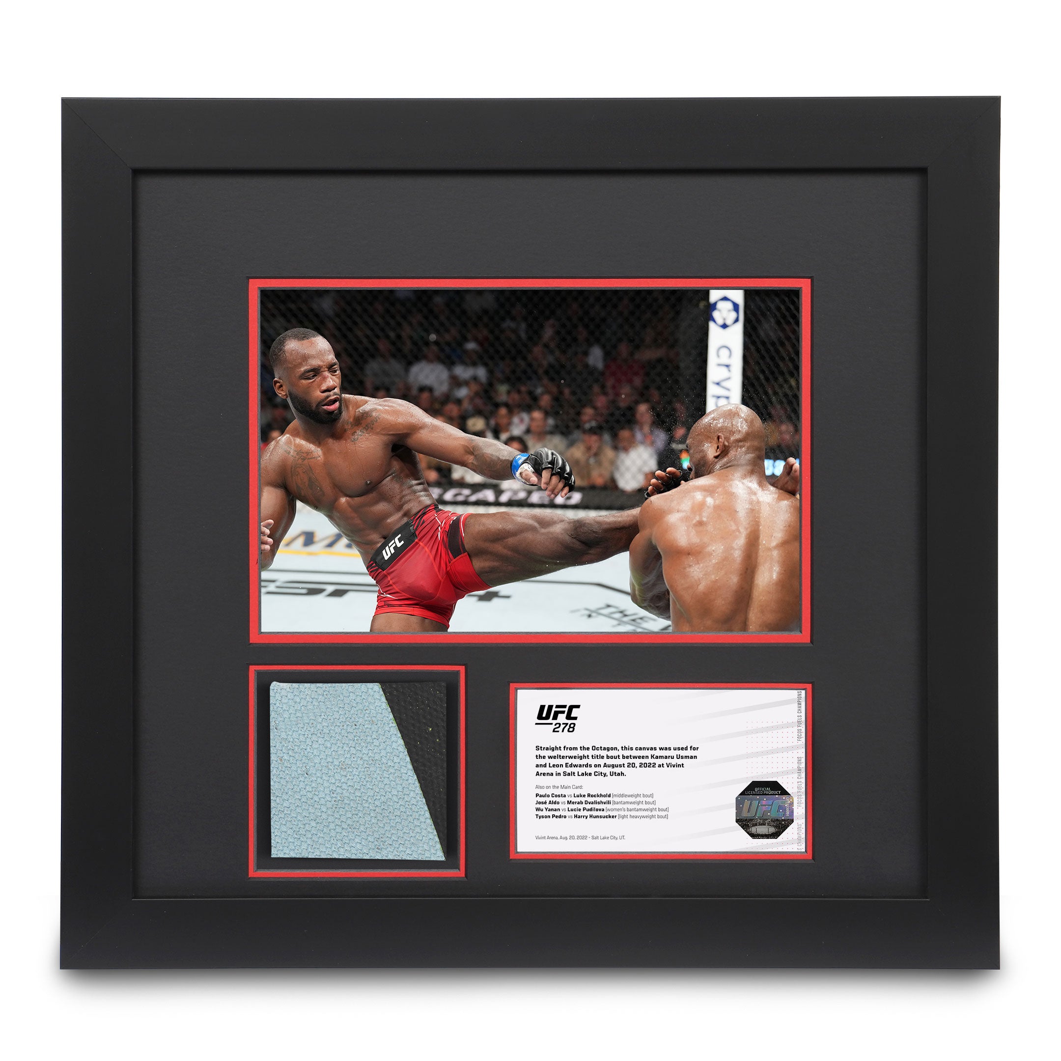 Leon Edwards Autographed & Signed Memorabilia | UFC Collectibles