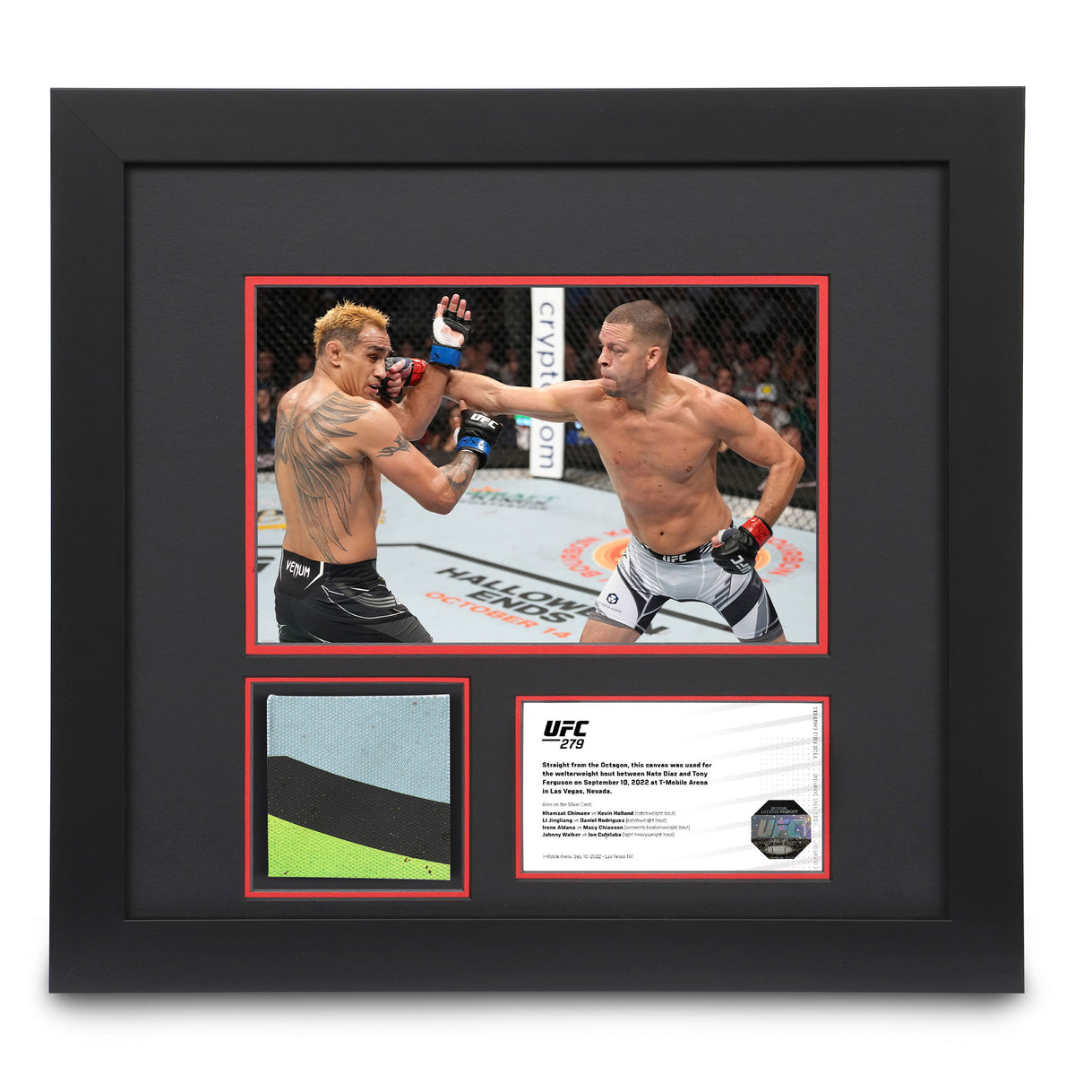 UFC Event Canvas Framed