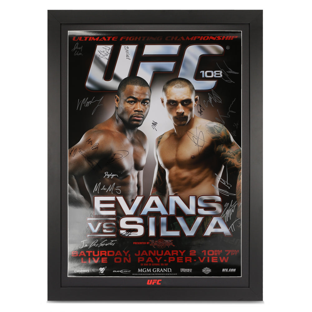 Signed UFC Fight Posters | Autographed UFC Event Posters | UFC ...